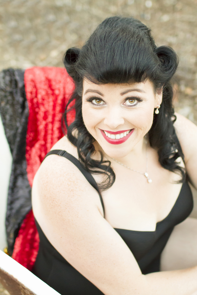 Liz Vintage Inspired Bay Area Boudoir 31 - The Pretty Pear Bride - Plus ...