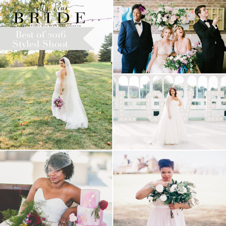 BEST OF 2016 | STYLED SHOOTS - The Pretty Pear Bride - Plus Size Bridal ...
